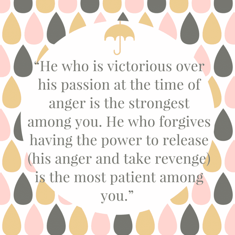 40 Islamic Quotes About Anger and Anger Management