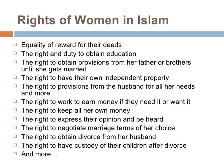 50 Best Islamic Quotes on Women Rights with Images