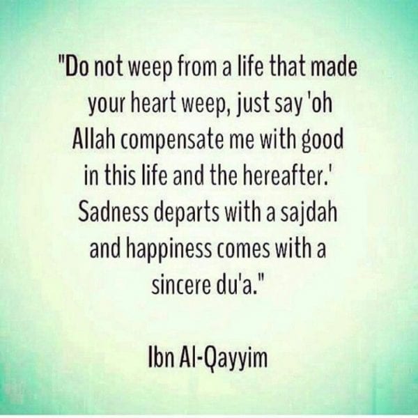 40 Islamic Quotes about Sadness & How Islam Deals with Sadness