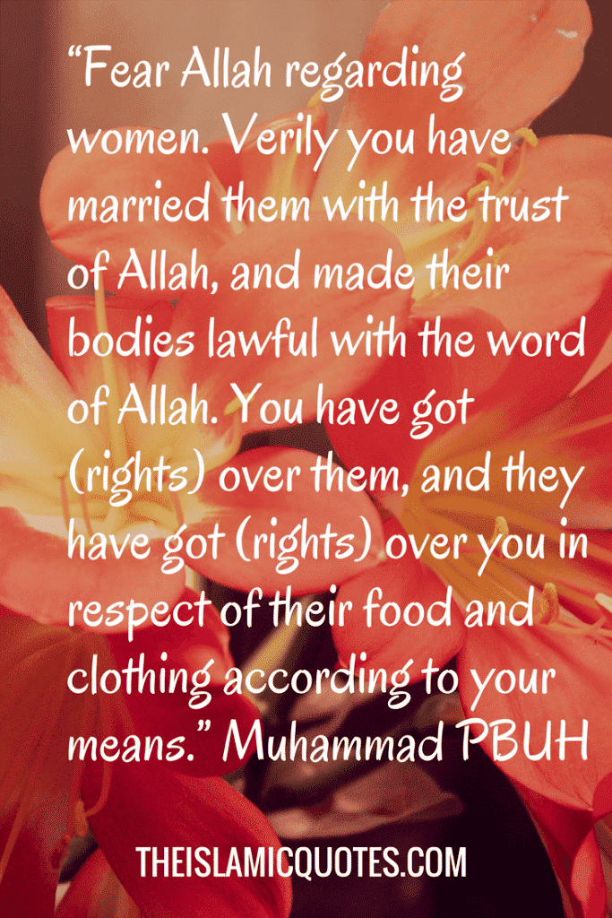 50 Best Islamic Quotes on Women and Status in Islam