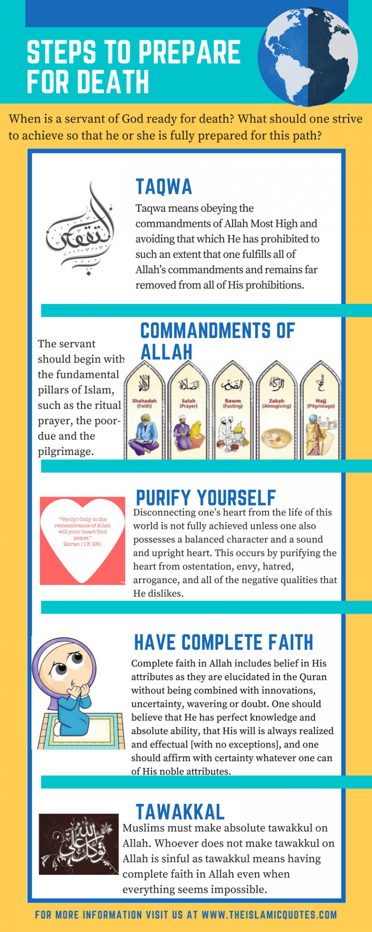50 Inspirational Islamic Quotes About Death with Images
