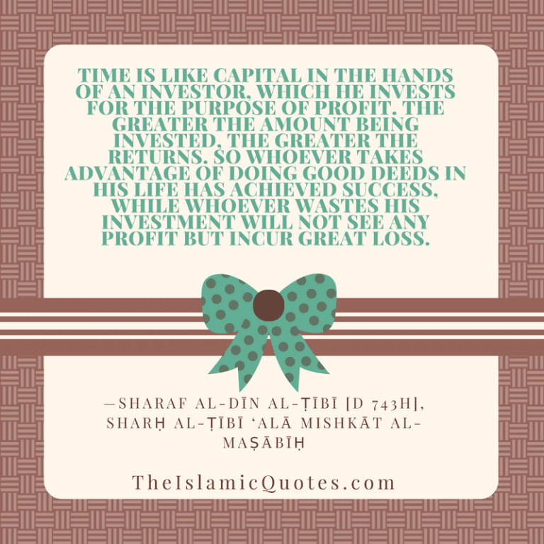 28 Best Islamic Quotes About Time - Importance of Time in Islam