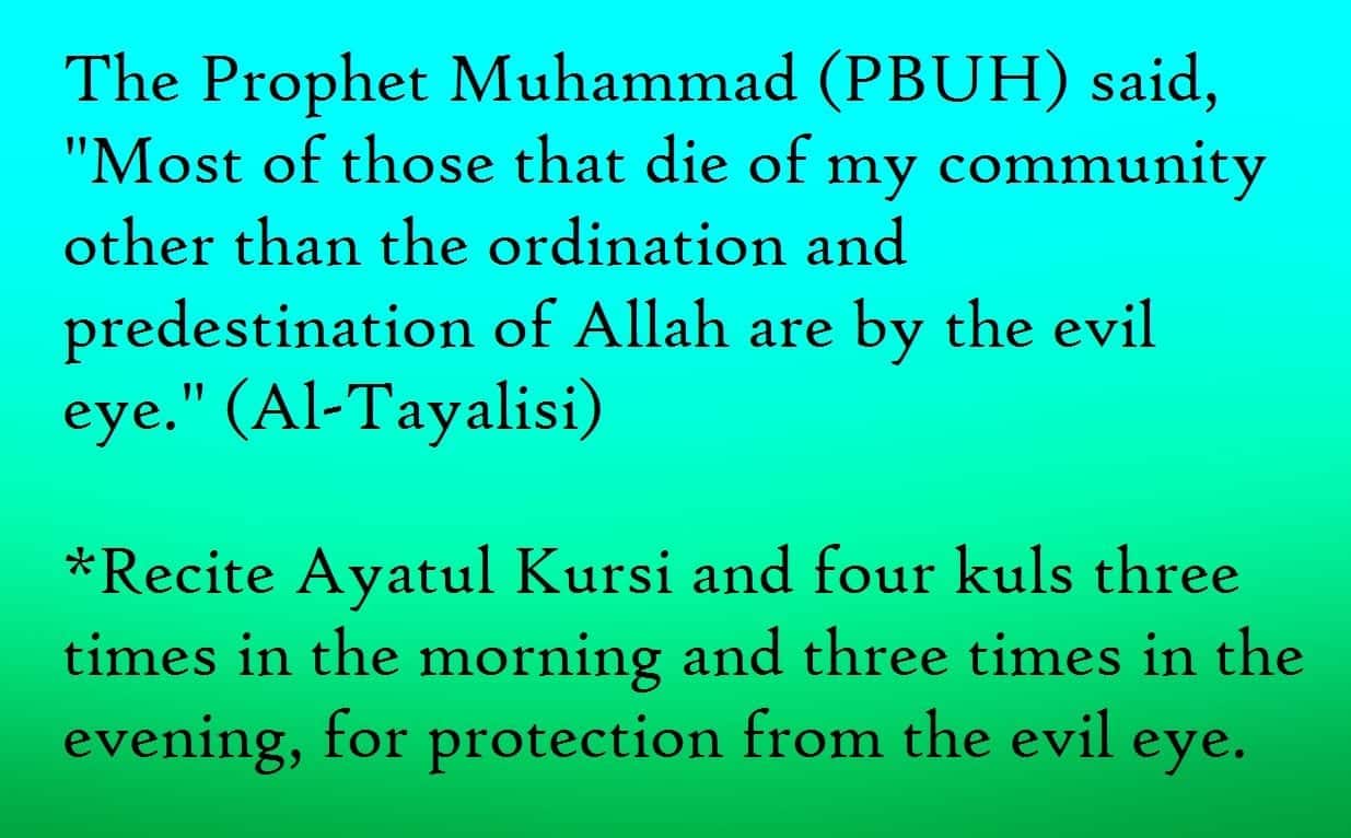 Symptoms Of Evil Eye In Islam - How To Remove Nazar In Islam