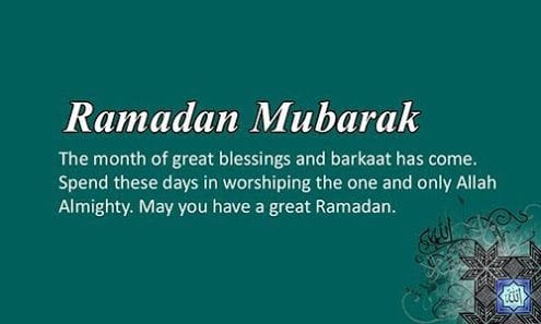 35+ Ramadan Mubarak Wishes In English With Images