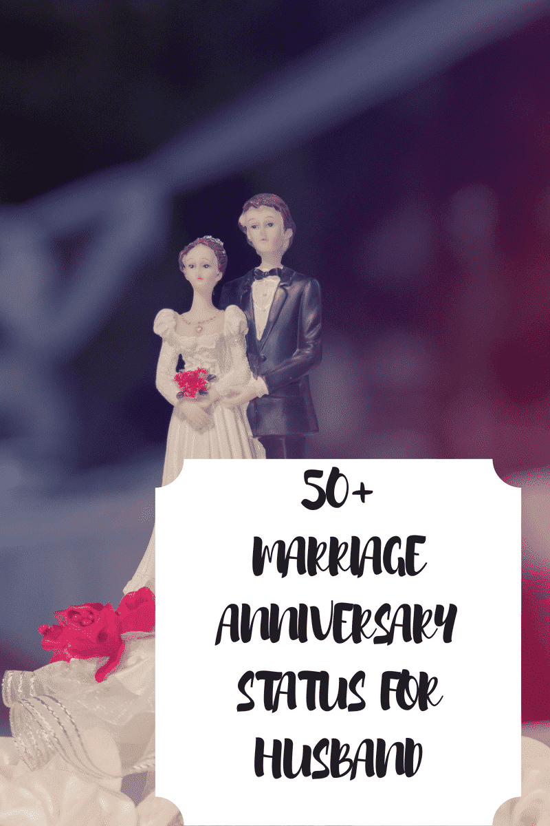 50 Marriage Anniversary Status For Husband In English