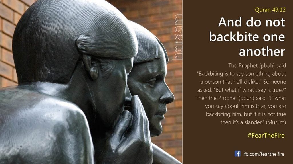 30 Inspirational Islamic Quotes On Gossiping & Backbiting