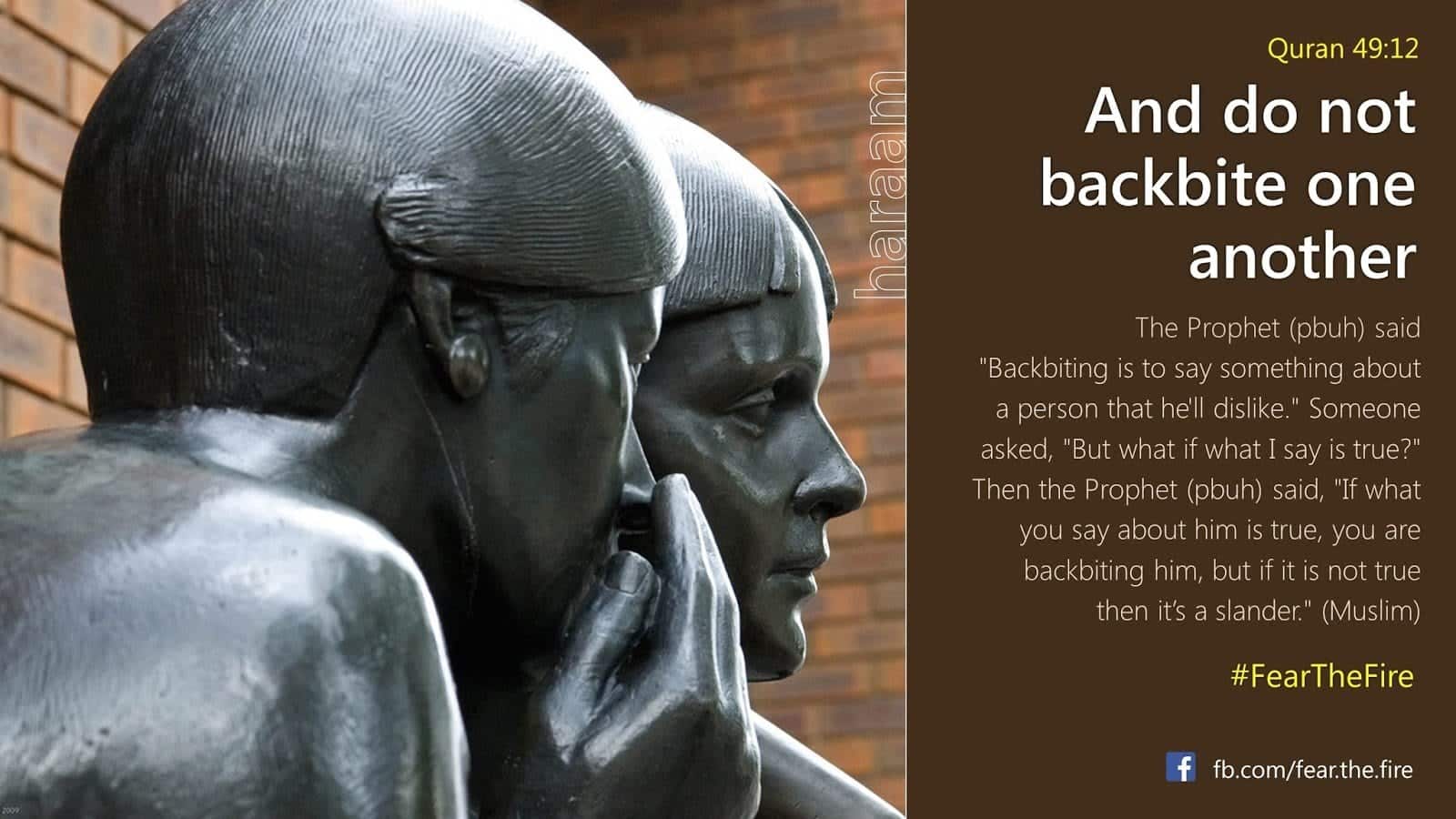 30 Inspirational Islamic Quotes On Gossiping & Backbiting