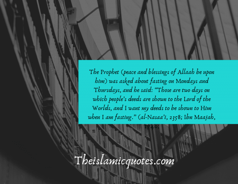 22 Islamic Quotes on Sunnah Fasting & Its Benefits