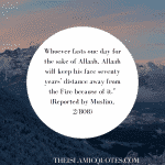 22 Islamic Quotes on Sunnah Fasting & Its Benefits