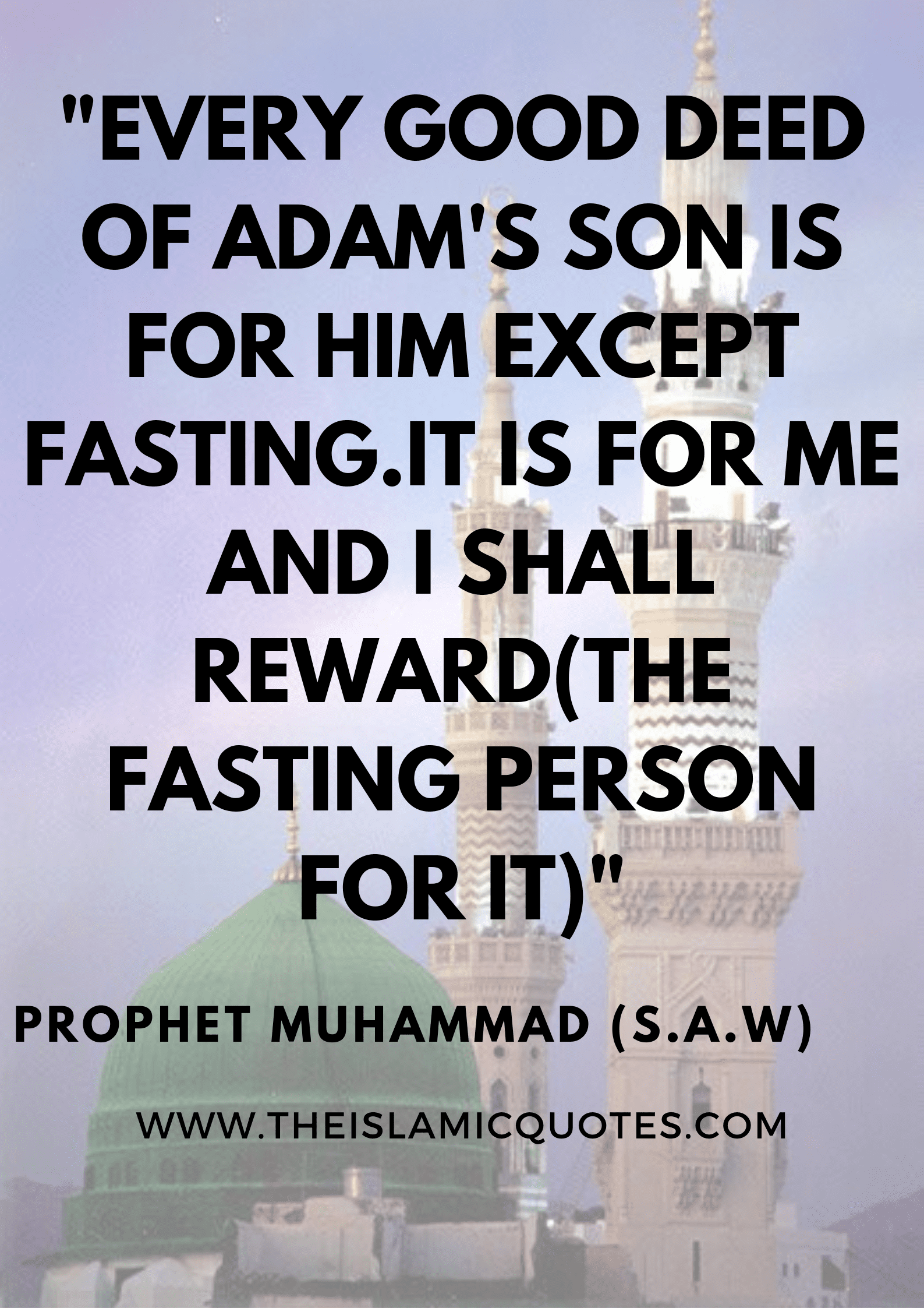 Hadith On Fasting - 19 Most Beautiful Ahadith About Ramadan