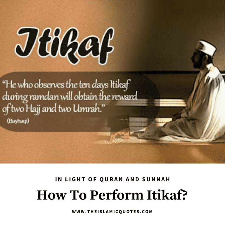 How To Perform Itikaf- 7 Facts About Itikaf You Should Know