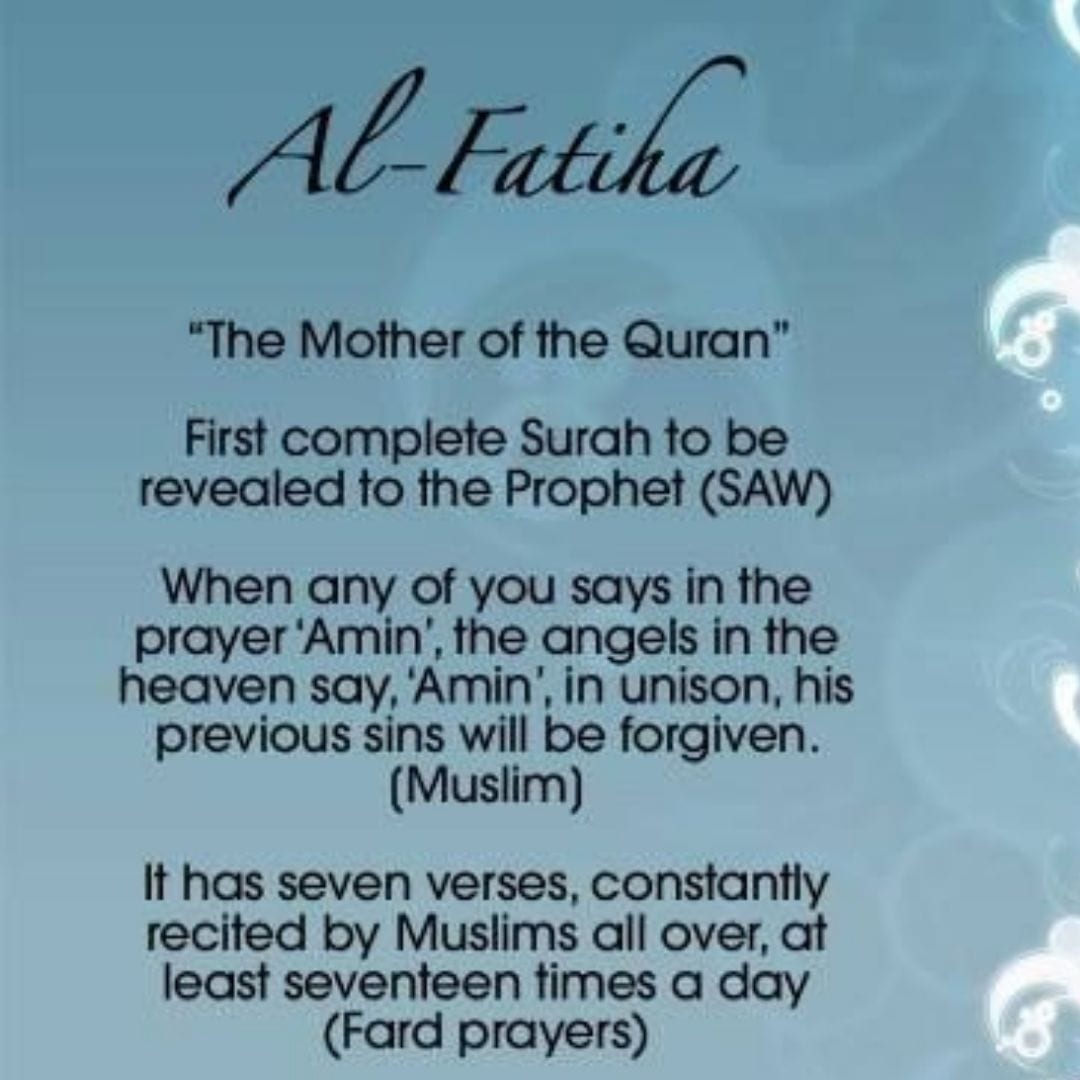 Surah Fatihah Summary- 10 Lessons & Benefits of Surah Fatiha