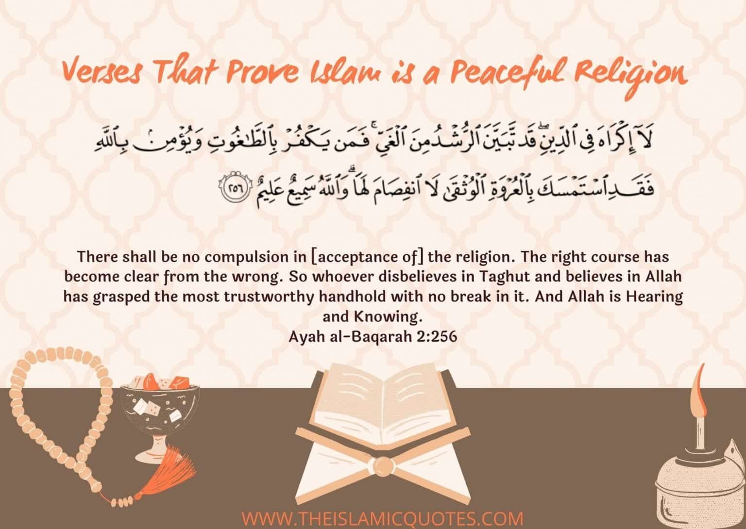 Quranic Verses on Peace- 10 Verses Proving Islam Is Peaceful