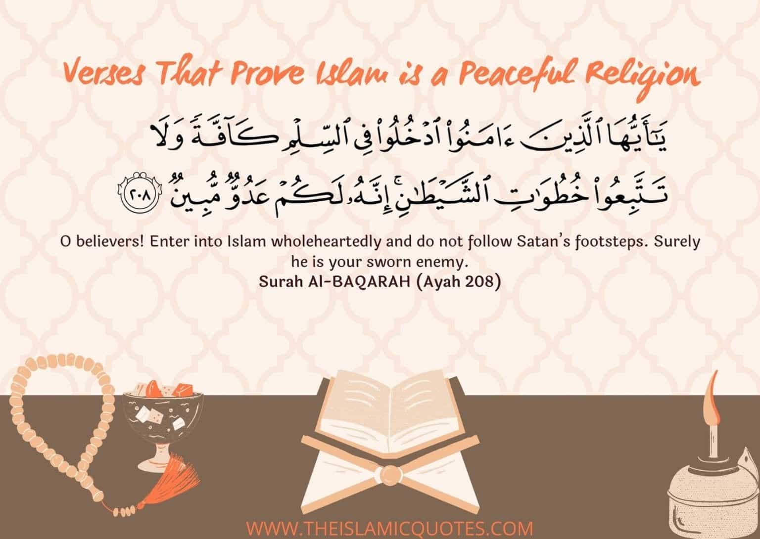 Quranic Verses on Peace- 10 Verses Proving Islam Is Peaceful