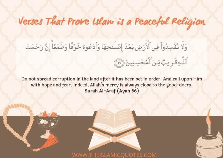 Quranic Verses on Peace- 10 Verses Proving Islam Is Peaceful