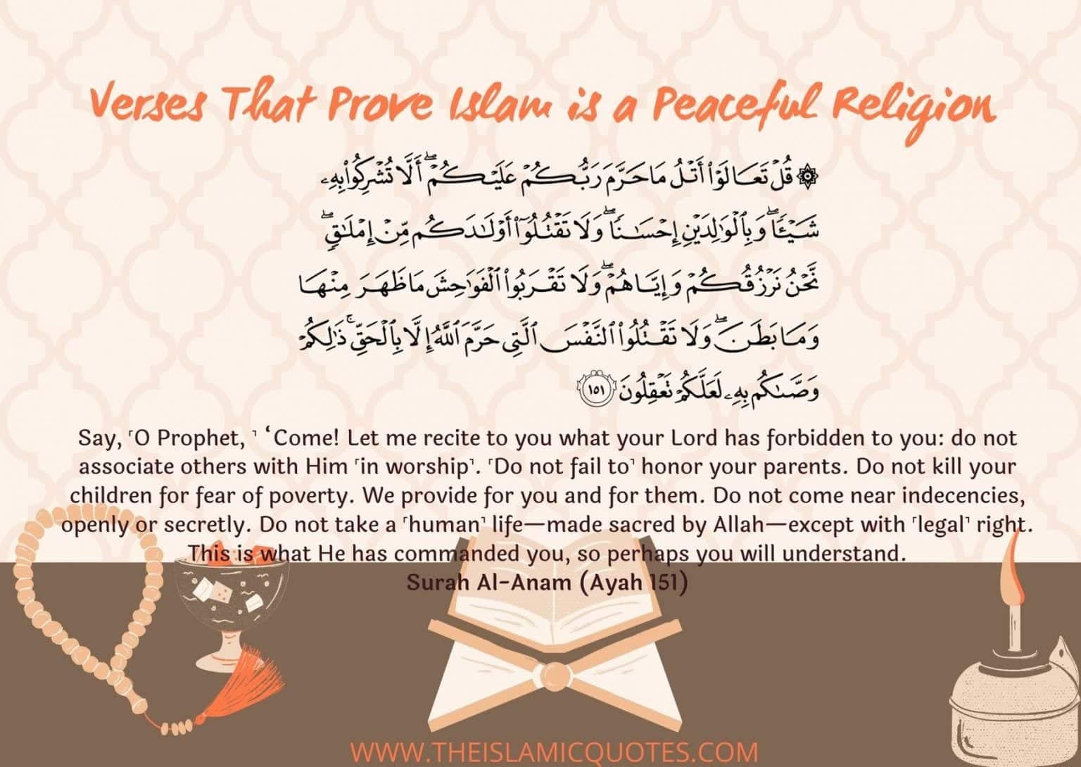 Quranic Verses on Peace- 10 Verses Proving Islam Is Peaceful