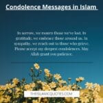 30 Islamic Condolence Messages to Support Fellow Muslims