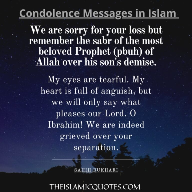 30 Islamic Condolence Messages to Support Fellow Muslims