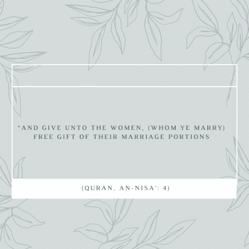 Haq Mehr in Islam- 5 Things to Know About Importance of Mahr